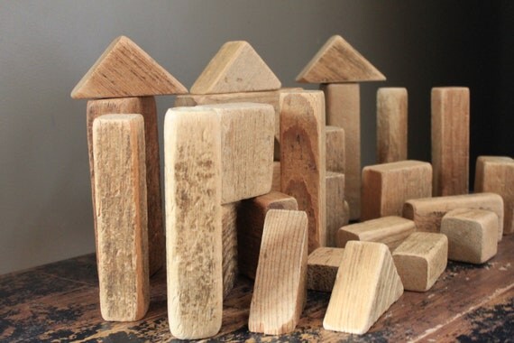 Vintage Wooden Blocks