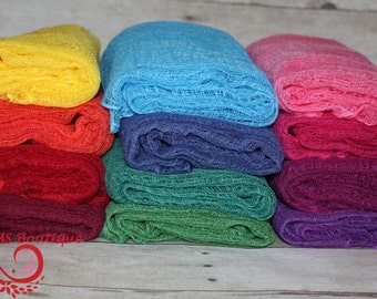 Choose Four Beautiful Cheese Cloth Wraps - Set of 4 - Photo Prop ...