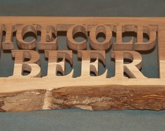 Popular items for cold beer sign on Etsy