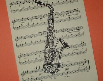 Popular items for saxophone on Etsy