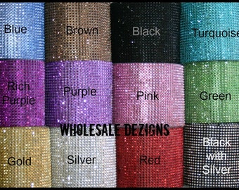 Popular items for bling mesh on Etsy