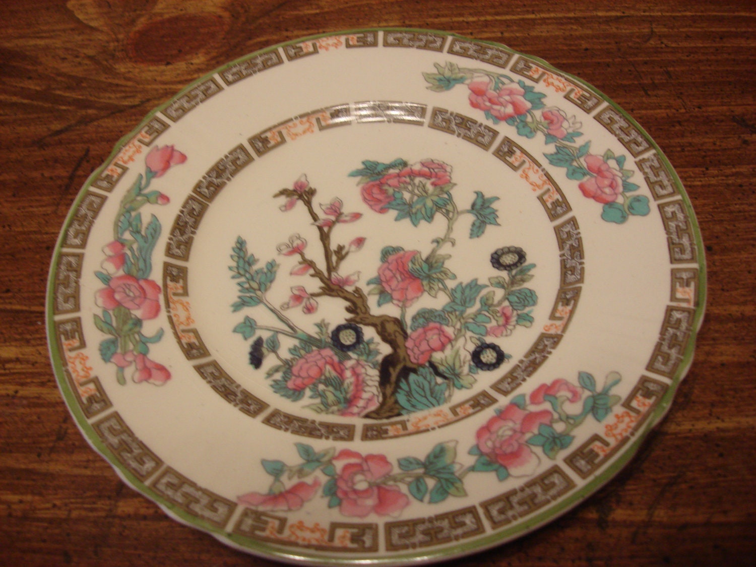 Vintage Myott Staffordshire England Indian Tree Pattern 6590 Dessert ...