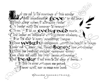 Popular items for calligraphy poem on Etsy