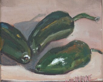 Pepper painting | Etsy