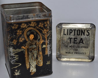 Lipton tea tin | Etsy