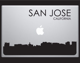 San Diego Skyline Macbook Decal With Writing / by SkylineMania