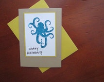 Popular items for octopus birthday on Etsy