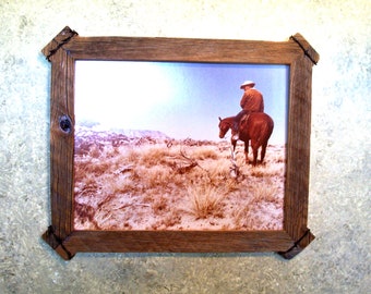 Popular items for reclaimed wood picture frames on Etsy