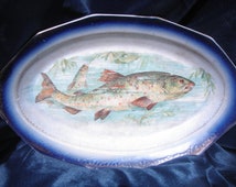Unique limoges fish plates related items | Etsy