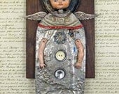 Mixed Media Art Assemblage & Art Dolls by Indiandollartworks