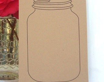 Popular items for mason jar cards on Etsy