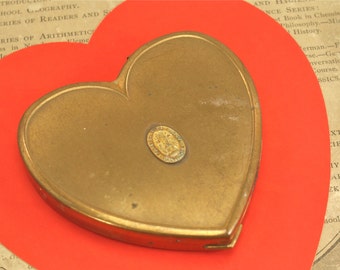Heart compact | Etsy