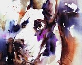 Items similar to Great Dane Watercolor dog print SIGNED by the Artist ...