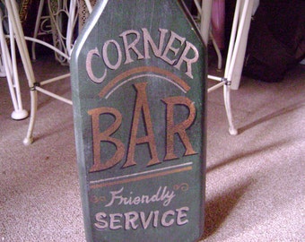 Vintage BAR Sign