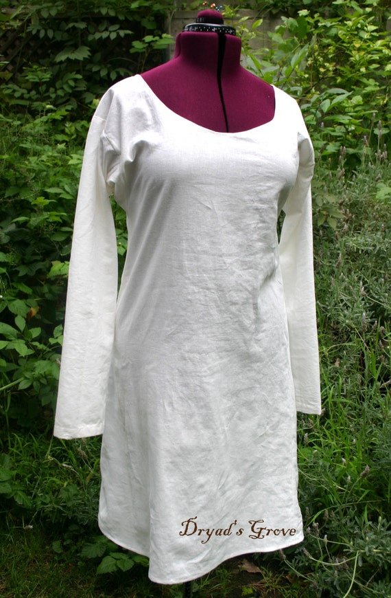 Items similar to Medieval Linen Shift on Etsy