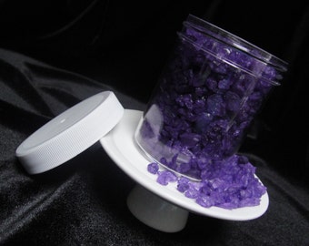 Navy Blue Course Sanding Sugar Sprinkles Cake by MamaMiasCupcakes