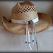 Western Cowboy Hat Band Peyote Stitch Delica beads and