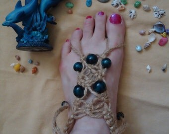 Macrame flip flops | Etsy