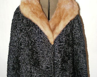 Popular items for astrakhan coat on Etsy