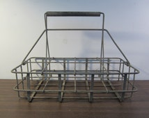 Popular items for milk bottle carrier on Etsy