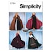 Simplicity 5794: Hooded Opera Cloak Cape Women XSSML