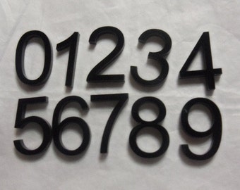 Laser cut numbers | Etsy