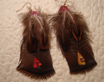 Hand-Painted Turkey Feathers by KentuckyWildThings on Etsy