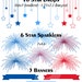Digital Clipart & Papers-Star Spangled Set-Scrapbooking