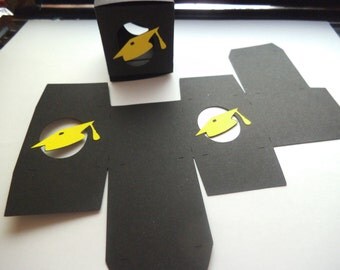 6 Graduation Favor Boxes