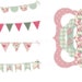 Shabby Chic Bunting and Tags / Frames grunge by SPGraphics