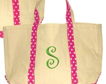 Popular items for initial tote bag on Etsy