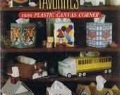 Items similar to Tissue Box Contest Favorites from Plastic Canvas ...