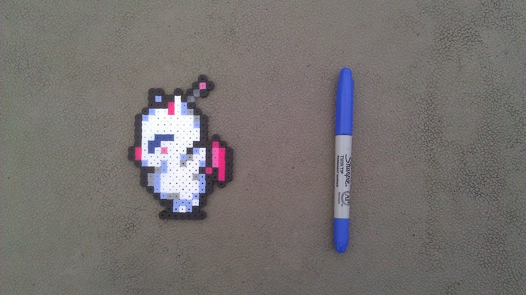 Mog the Moogle Final Fantasy VI Perler Bead by OverworldCreations
