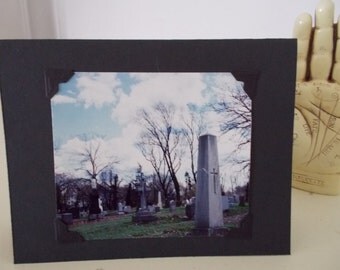 Items similar to Halloween Paper Cemetery Diorama on Etsy