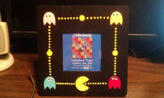 Items similar to Pac-Man Picture Frame on Etsy