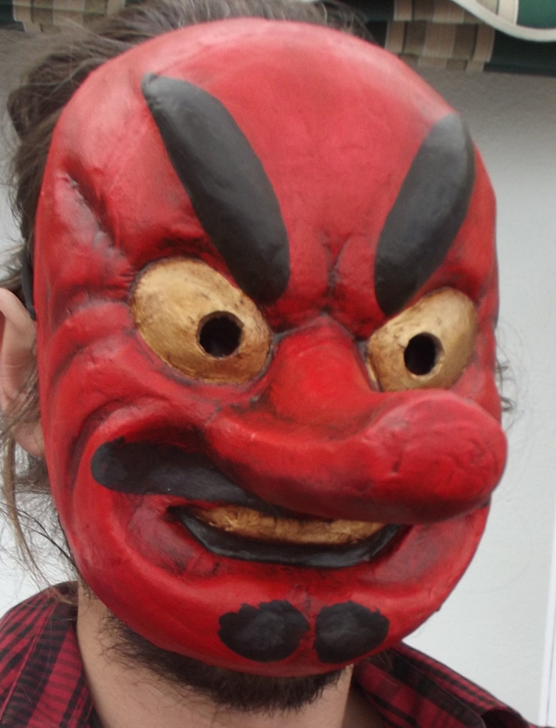 tengu mask japanese tradicional
