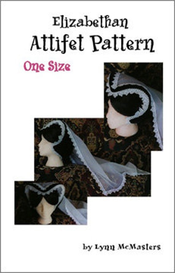 MC03 Women's Elizabethan Attifet Sewing Pattern by Lynn