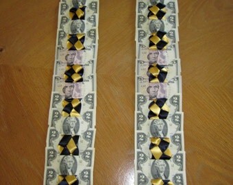 Graduation Money Ribbon Sash
