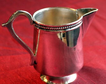 Silver plate pitcher | Etsy
