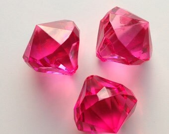 Popular items for hot pink diamond on Etsy