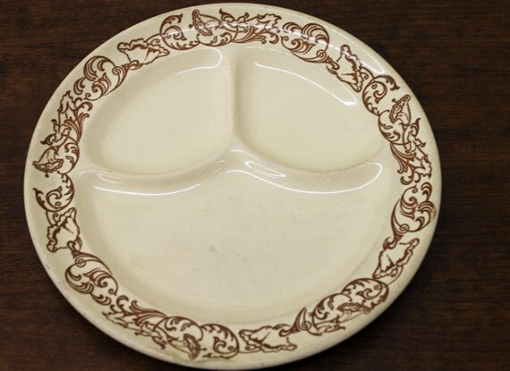 Vintage Wallace China 'Desert Ware' Grill by LittleRedHenVINTAGE