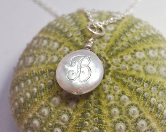 Popular items for engraved pearl on Etsy