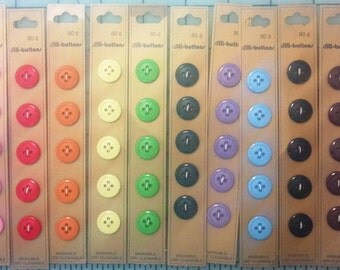 Button no holes | Etsy