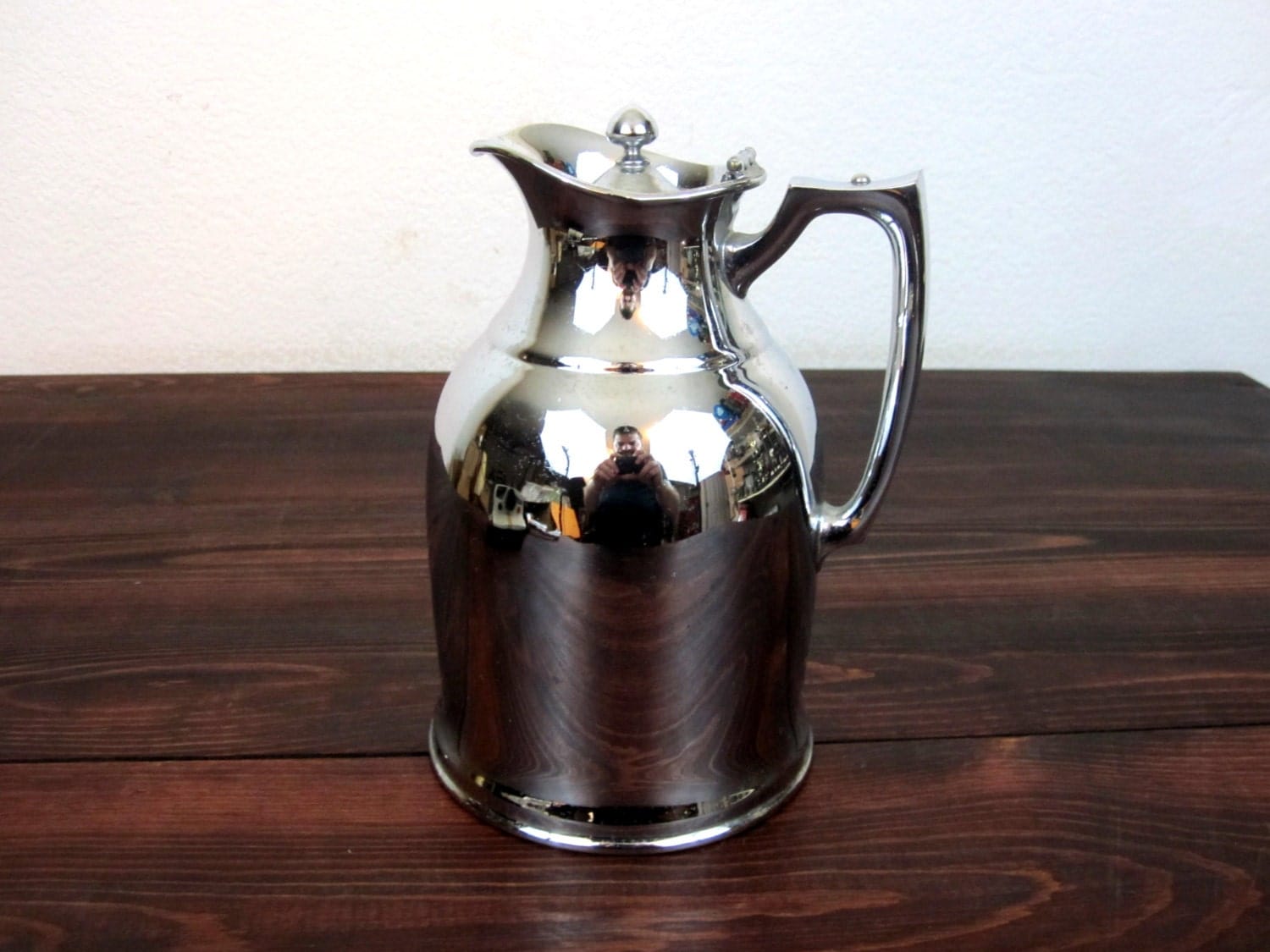 Vintage Landers Frary and Clark “Stanley” Chrome Pitcher – Haute Juice