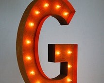 Popular items for light up letters on Etsy