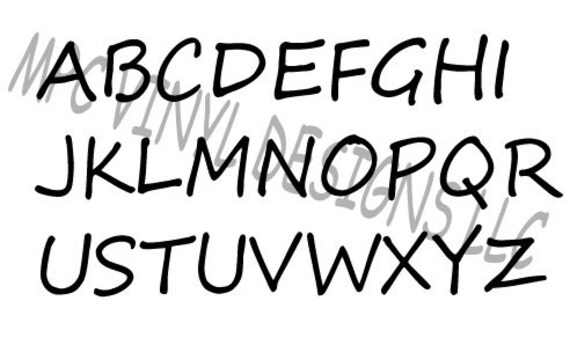 CUSTOM VINYL ALPHABET Letters 2 inch Any Color Your Text Made