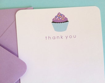Popular items for cupcake note cards on Etsy