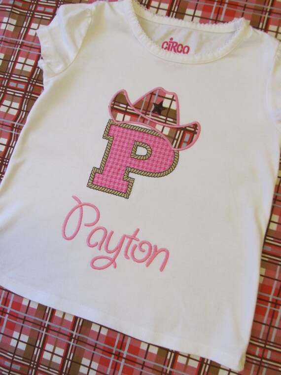 Girl's Rodeo Shirt Cowgirl Shirt Girls by FunnyFarmCreations