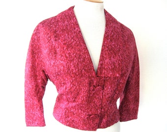 Fuschia jacket | Etsy