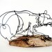 Bear Wire Sculpture